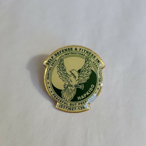 Marital Arts Instructors Assoc Lapel Pin Hapkido Peaceful But Prepared ...