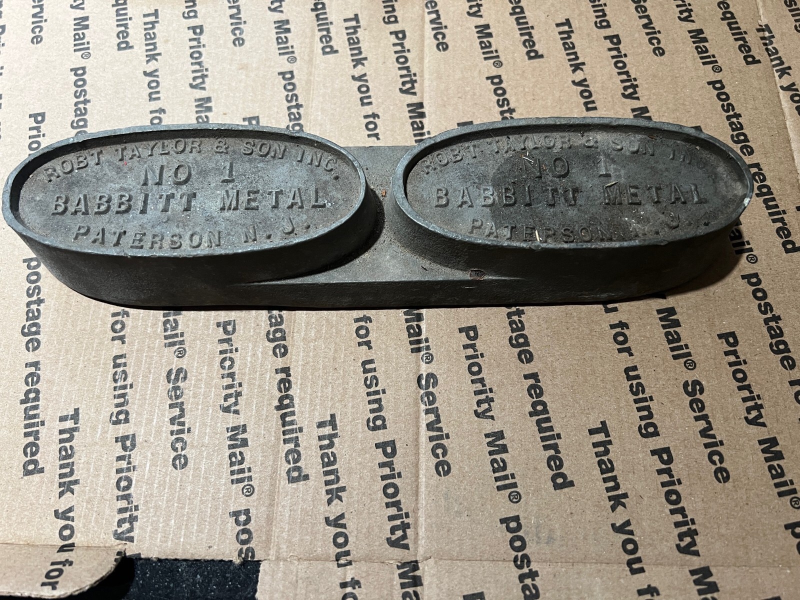 Babbitt Metal No. 1, 4.8 lb. Ingot, Rob’t Taylor & Son Inc. | eBay