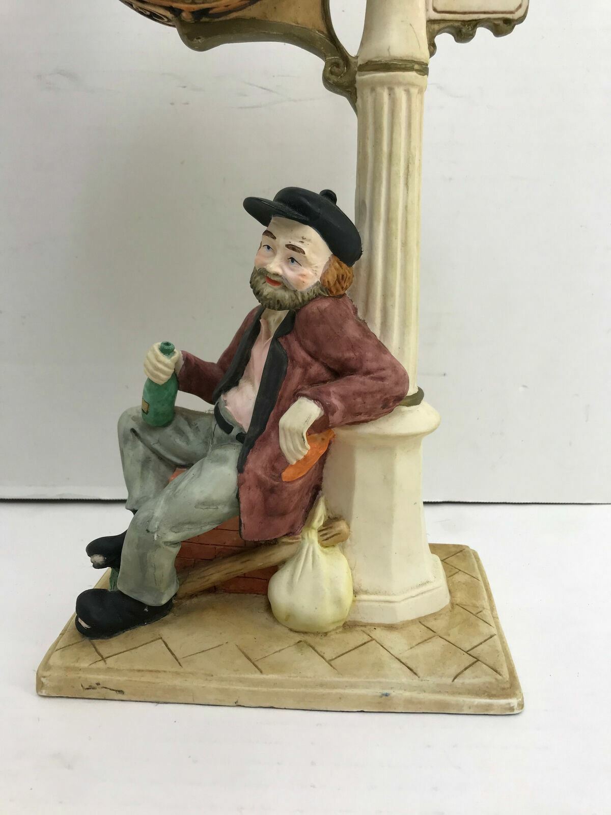 Melody in Motion Hobo "Ride Rivoli" Porcelain Statue with Crosa Quartz ...