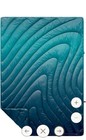 New Rumple Ocean Fade The Original Puffy Blanket Blue Camping 52x75 ...