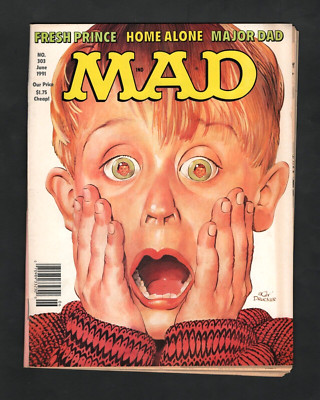June 1991 Mad Magazine #303 – Home Alone #A1248 | eBay