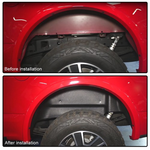 Wheel Well Fender Guards Fit For 14-18 Chevy Silverado 1500 / 15-19 ...