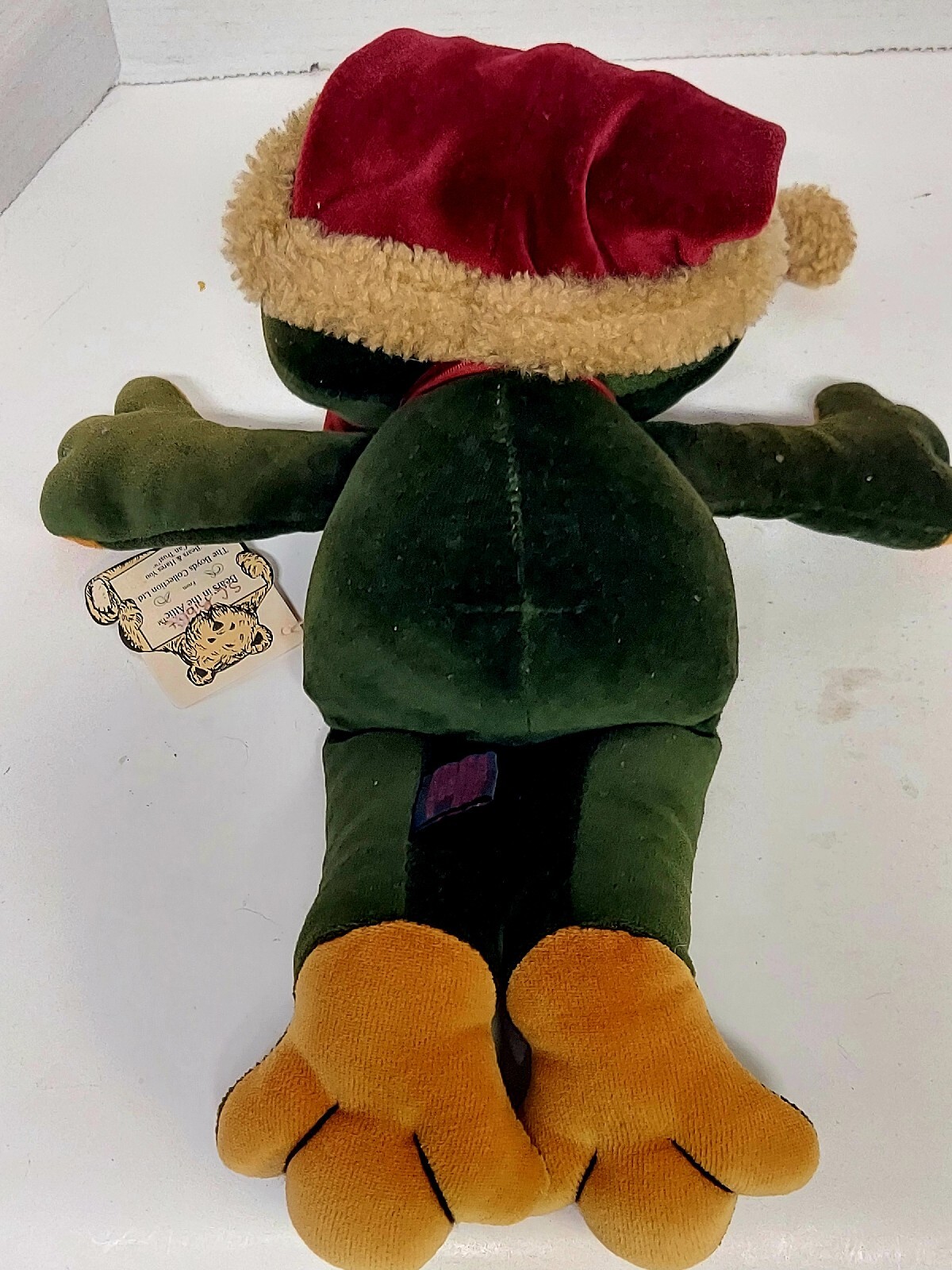 Boyds Bear Squeeze Me Til I Croak Plush Christmas Frog - Makes Noise ...