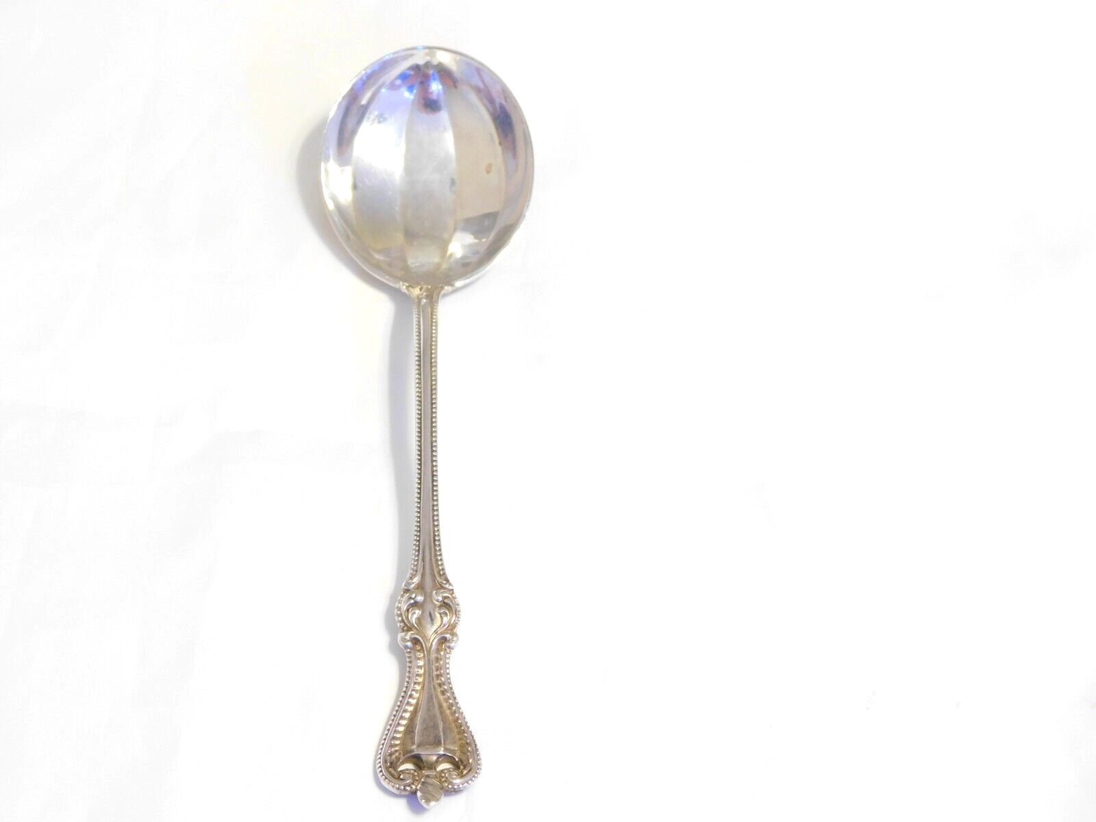 Sterling Silver Old Colonial Large Round Bowl Soup Spoon By Towle ...