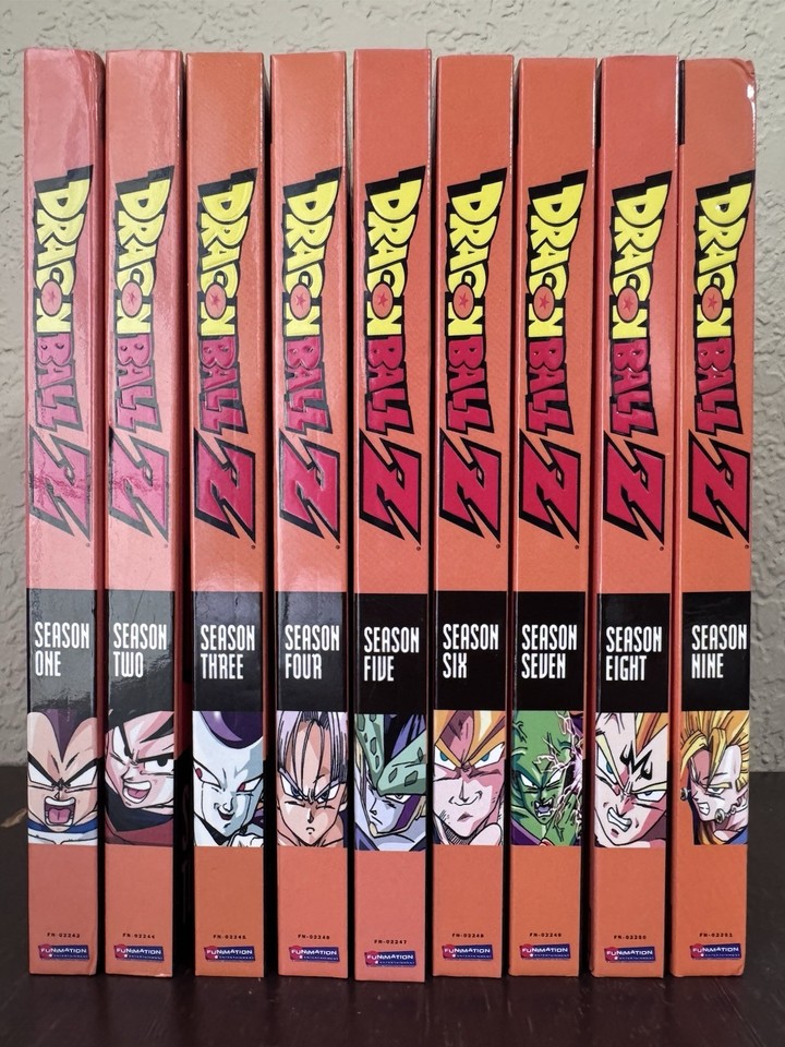 Dragon Ball Z (DBZ) Complete Series DVD Set (Seasons 1-9) GREAT ...