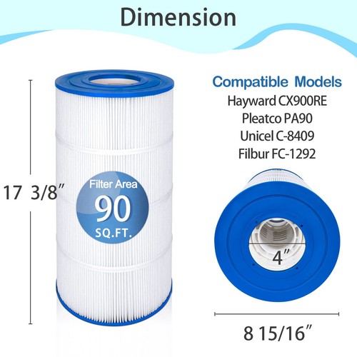 Hayward Compatible Pool Filter Cartridge Replacement for Star Clear ...