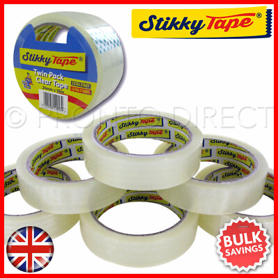 Cellotape Packing Tape Clear Sticky Sellotape Adhesive Gift Wrapping ...