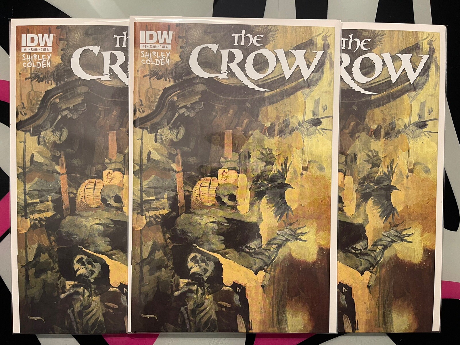 (3) The Crow : Death And Rebirth #1 (2012 IDW First Printing) 3 Book ...