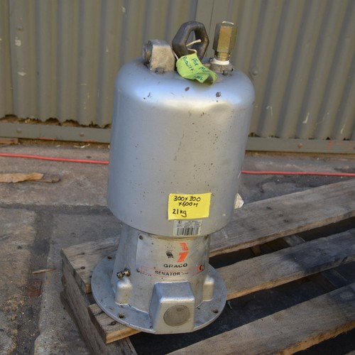 Graco SENATOR high flo flow Piston Pneumatic Pump Air Motor 220571 E05B ...