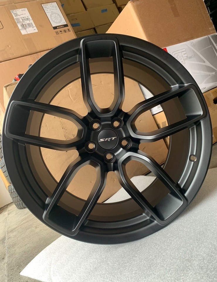 20” OEM CHARGER CHALLENGER HELLCAT WIDE BODY BLACK REDEYE SRT WHEELS ...