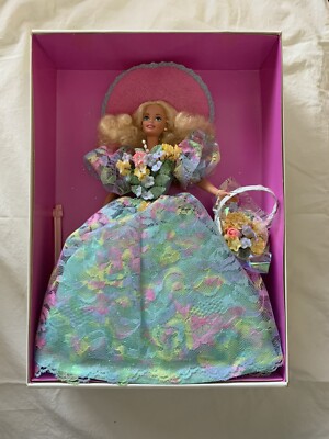 1995 Limited Edition Spring Bouquet Barbie Doll Enchanted Seasons | eBay