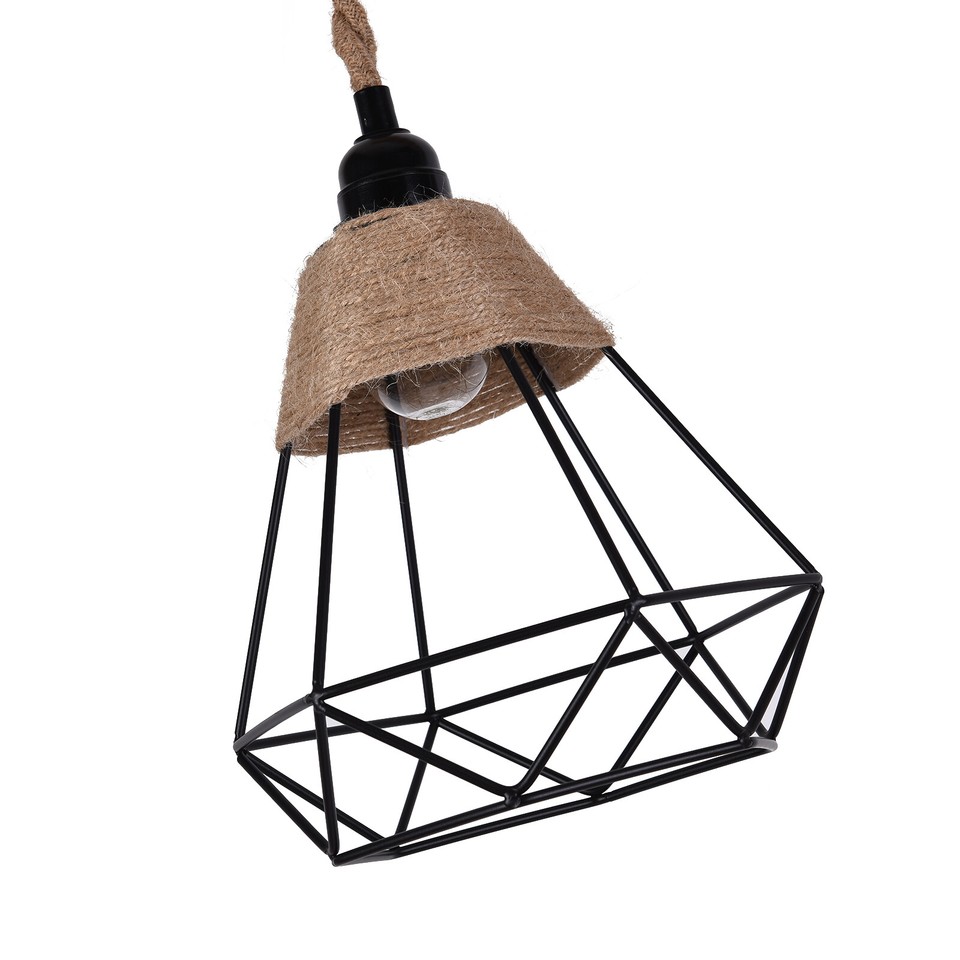 Floor Lamp Standing Reading Light Rattan Lampshade Height Adjustable ...