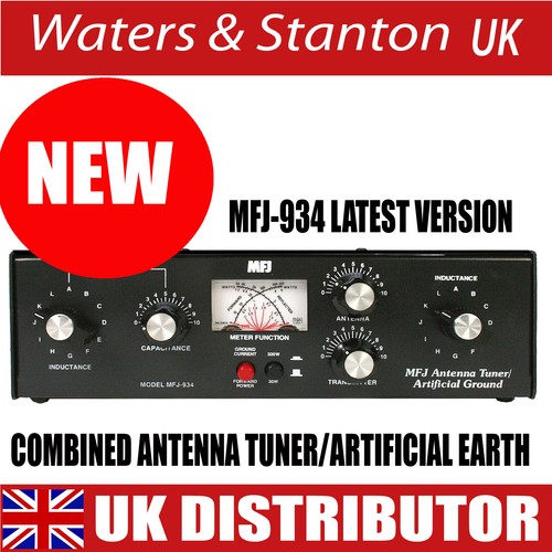 MFJ-934 Artificial Earth. Provides an RF earth for operators in flats ...