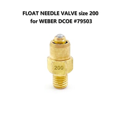 FLOAT NEEDLE VALVE size 200 WEBER DCOE genuine #79503 | eBay