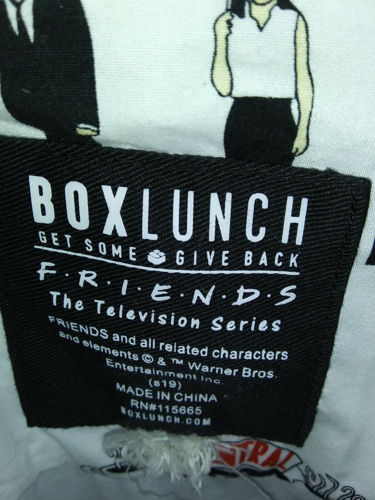 Box Lunch Button Up Friends TV Series Men's M? GUC - Gem