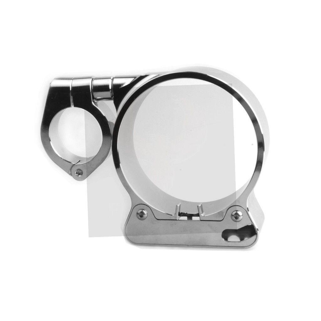 Chrome Ring CNC Anodized Side Mount Speedo Relocator Bracket for Harley ...