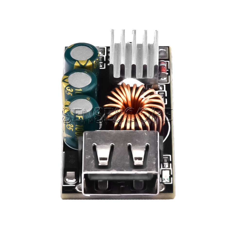 USB Mobile Phone Charging Board Fast Charging Car DIY Conversion Module ...