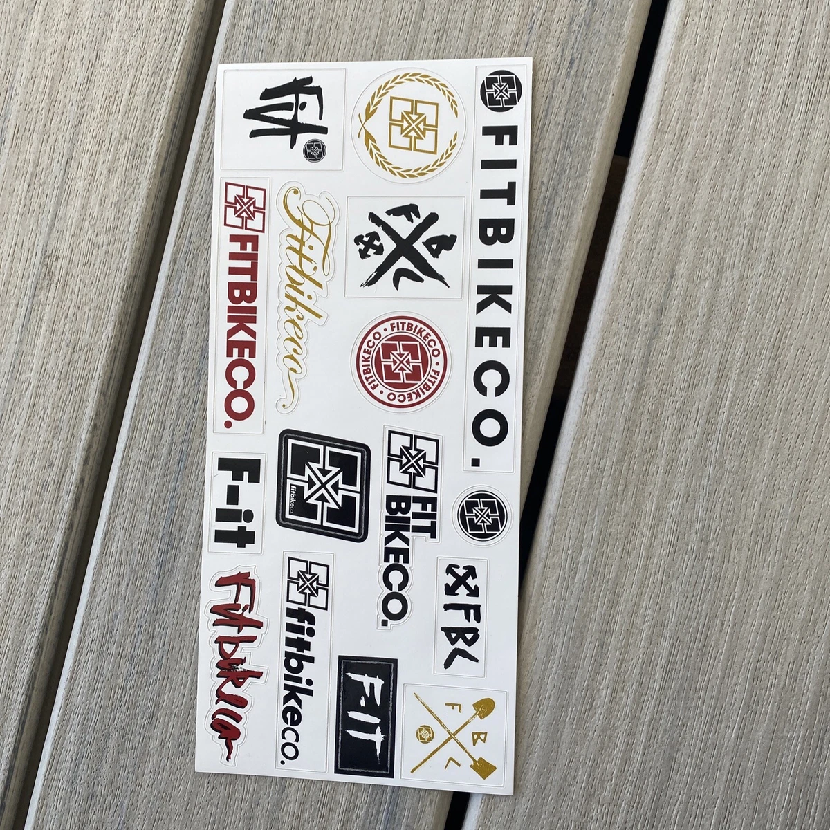 Fit Bike Co Sticker
