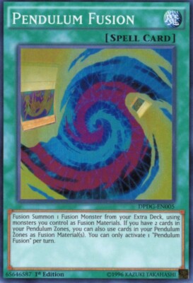 Yu-Gi-Oh! Pendulum Fusion 1st Ed. DPDG-EN005 Super Rare NM/LP x1 | eBay
