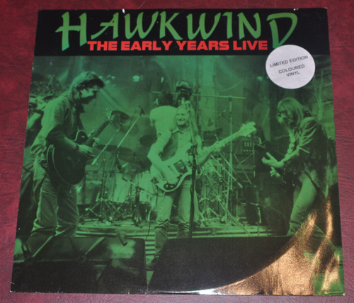 Hawkwind - The Early Years Live, blue vinyl UK EP Receiver Replay 3014 ...