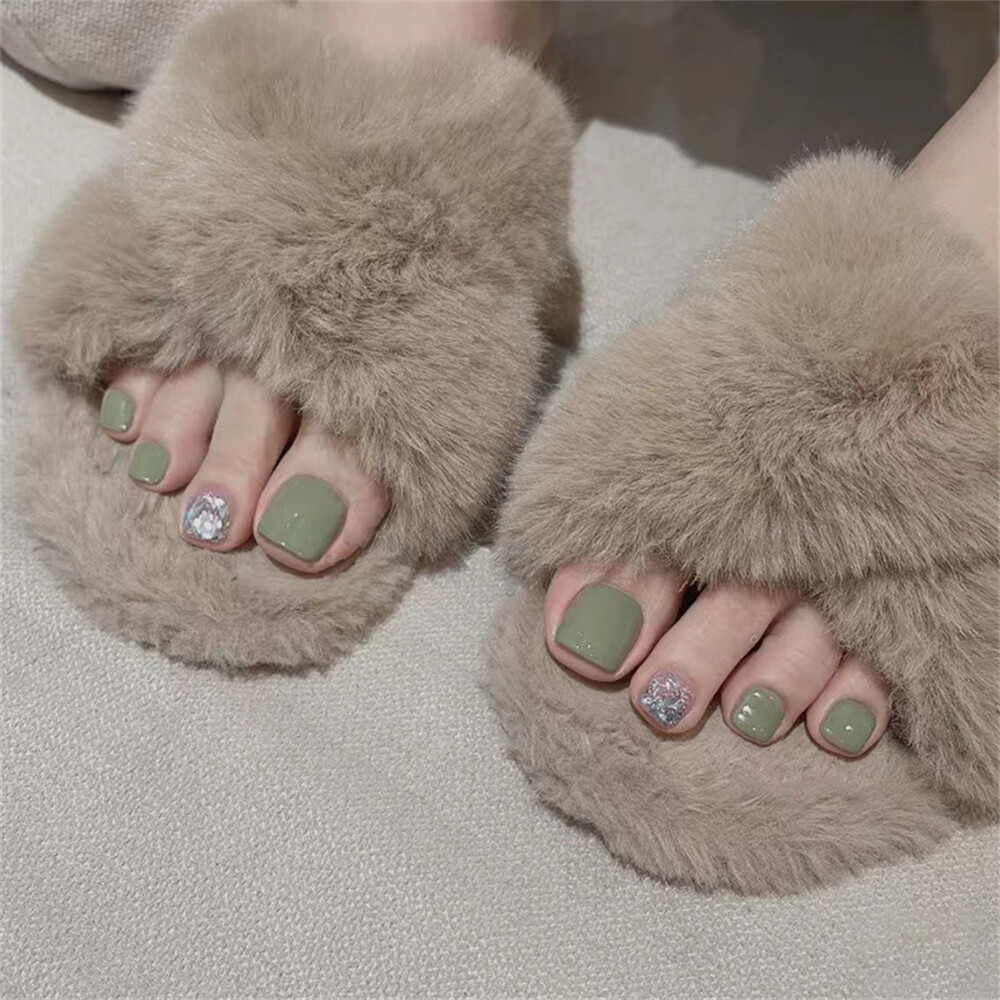 Cross Toe Nail Designs