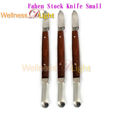3 Pcs Dental Spatula Knife Plaster Wax Carver Fahen Stock Knife Small ...