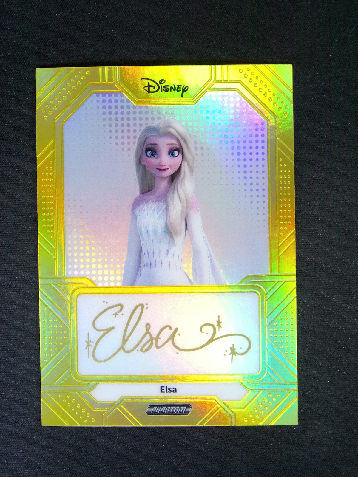 2025 Kakawow Phantom Disney Elsa Signature Auto Gold /10 | eBay