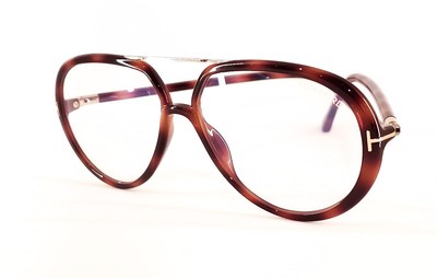 TOM FORD TF 5838-B Eyeglasses 053 Tortoise/ Blue light 57 new | eBay