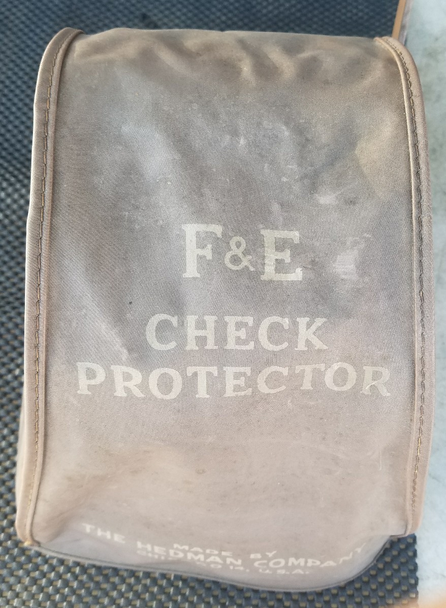 Vintage Hedman Co. F&E Series Excel Model Check Protector Writer ...