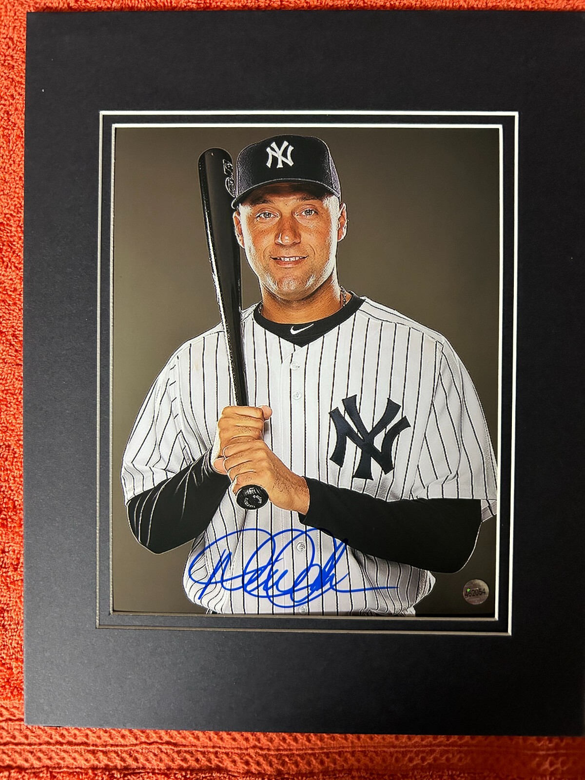 Derek Jeter, Yankees legend, signed 8x10 photo fits 11x14 frame! The ...