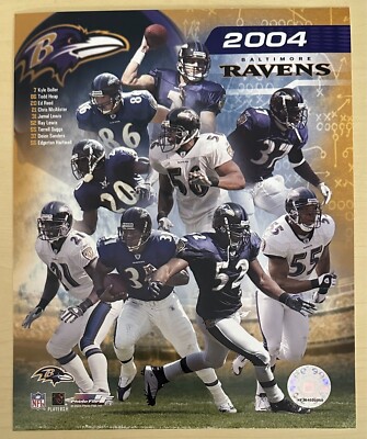 Baltimore Ravens 2004 Official License NFL 8X10 Team Photo | eBay