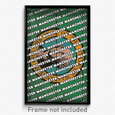 Manchester Washington Poster (WA City Souvenir 11x17 Town Print) | eBay