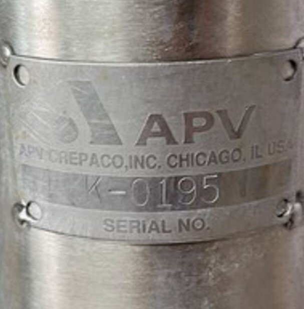 1000 gallon APV Sanitary Stainless Steel Dish Bottom Mix Tank | eBay