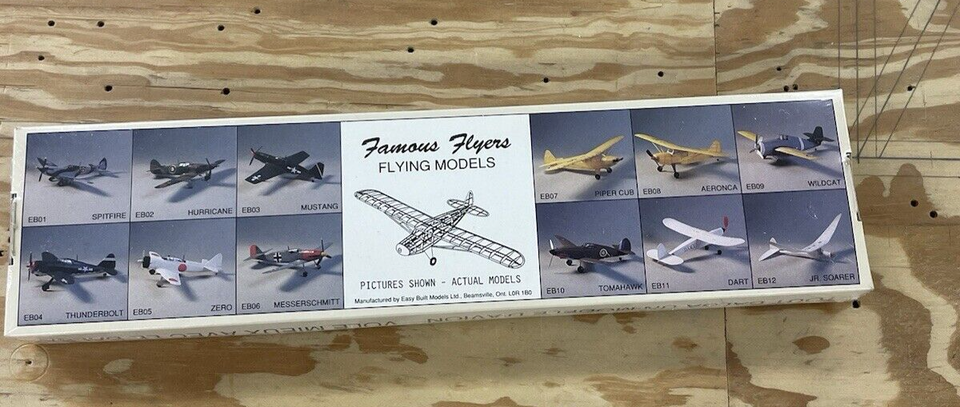 Famous Flying Models Aeronca Balsa WoodKit 22” Wing Span Factory Sealed ...