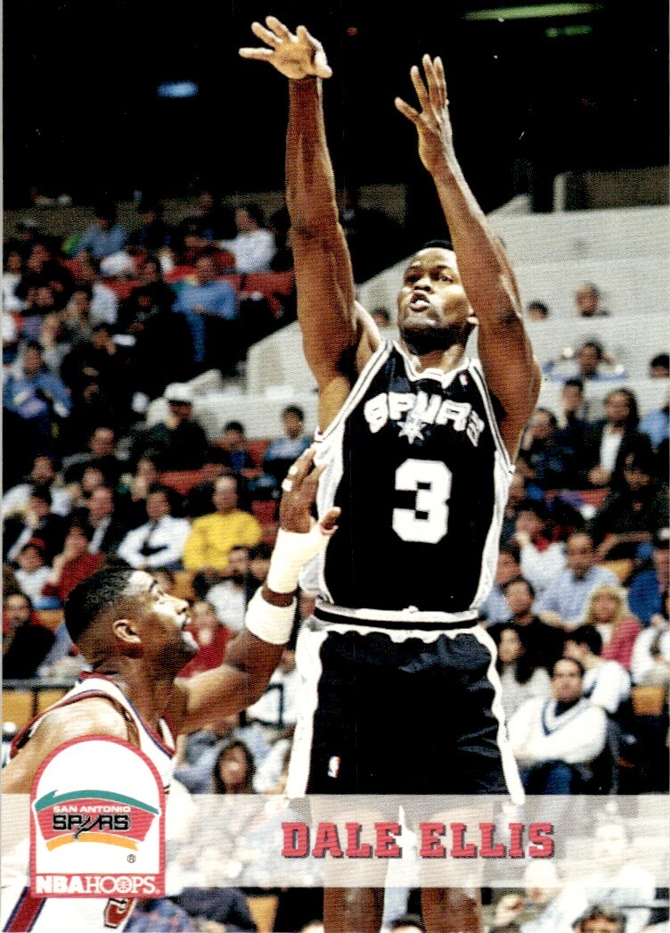 1993-94 NBA Hoops Basketball Card Dale Ellis San Antonio Spurs #200 | eBay