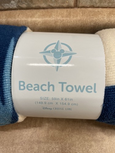 DISNEY CRUISE LINE DCL CASTAWAY CAY CLUB MICKEY MOUSE BEACH TOWEL NEW ...