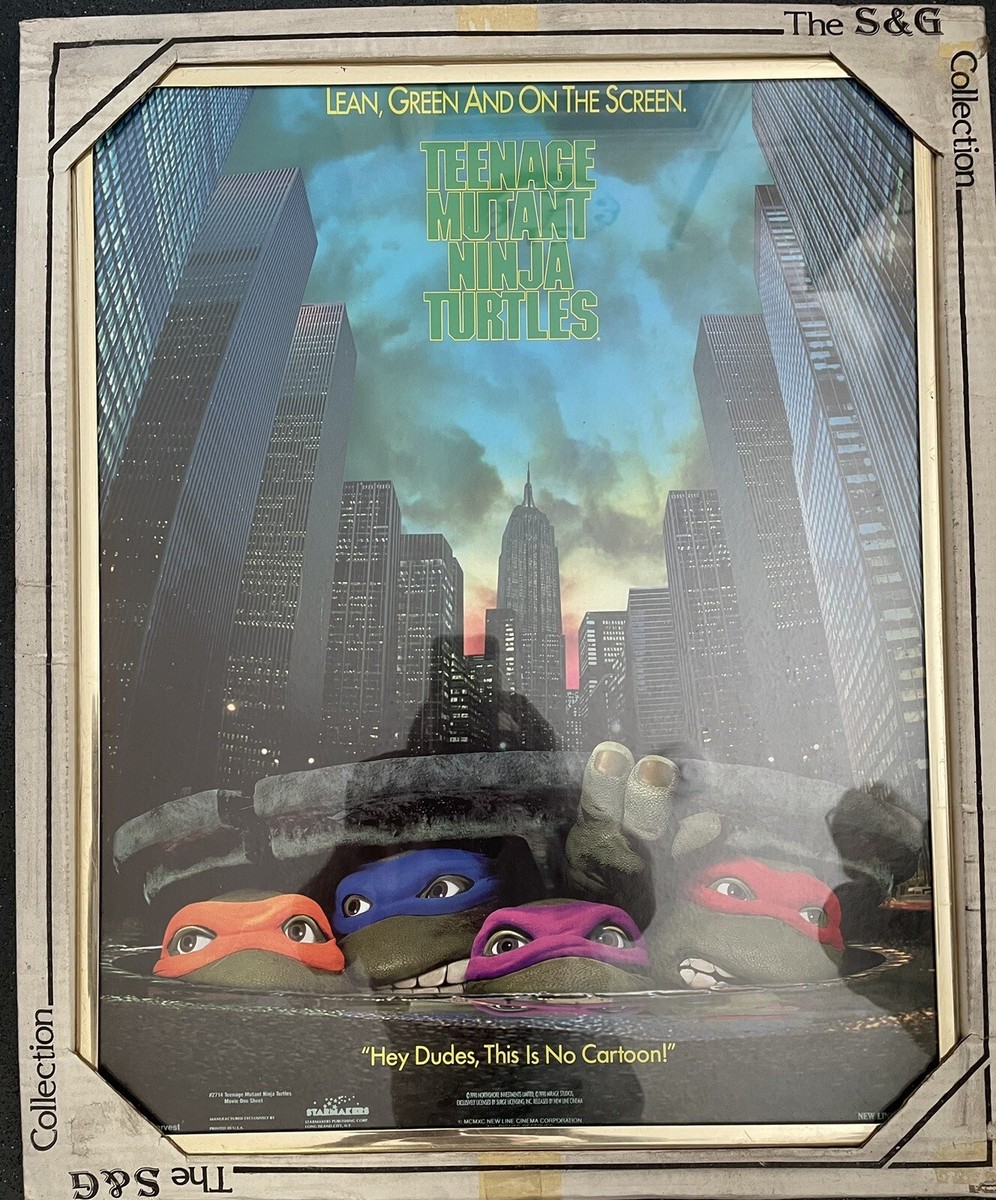 Teenage Mutant Ninja Turtles Poster 1990