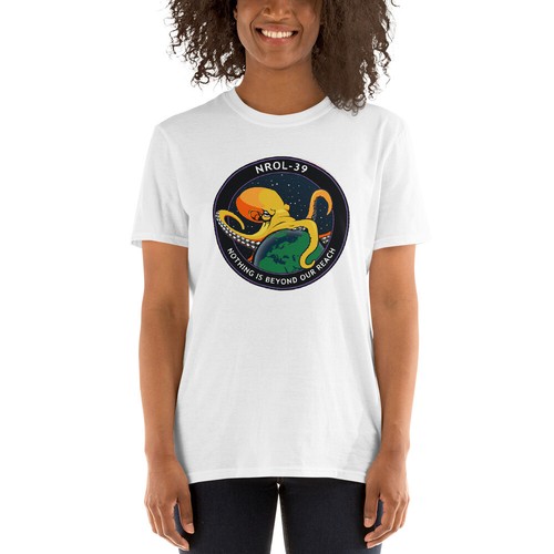 Spy Mission - Official NROL-39 octopus logo T-Shirt | spy satellite USA ...