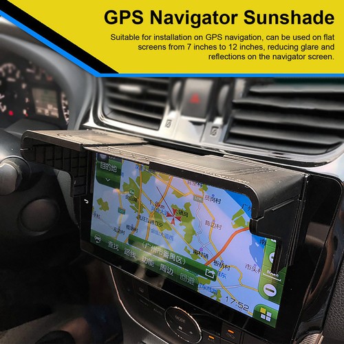 Car GPS Navigator Sunshade Navigation Accessory Anti-Glare Sun Visor | eBay