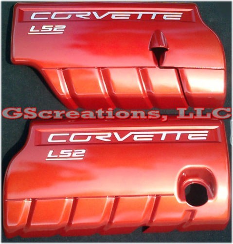 C6 Chevy LS2 Corvette Color Coded GM FUEL RAIL COVERS ***SEND IN YOUR ...