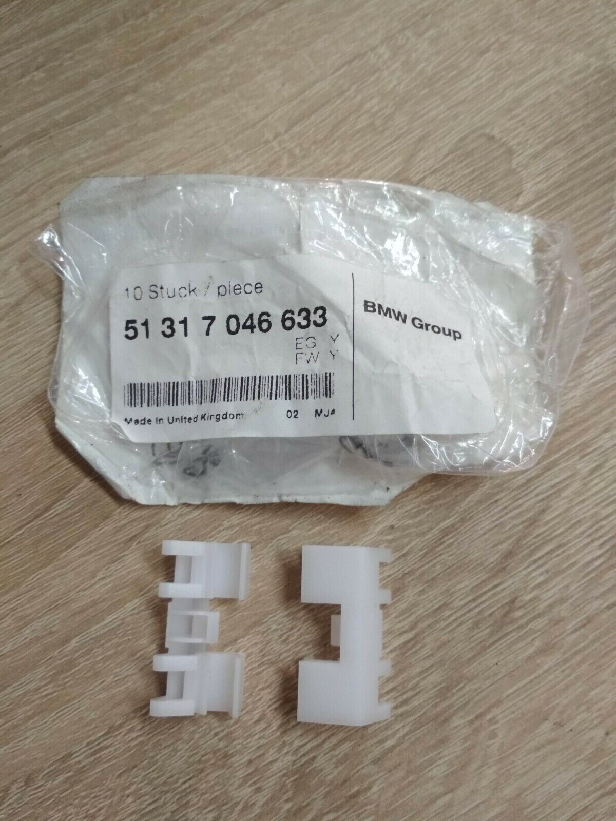 MINI clips (2) !!NEW!! !!GENUINE!! 51317046633 | eBay