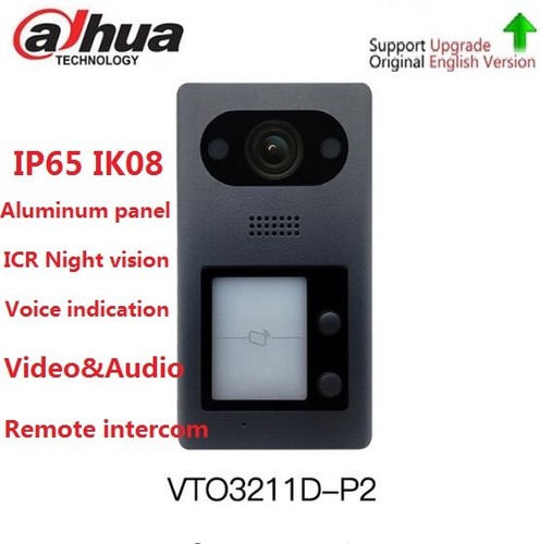 Dahua VTO3211D-P2 IP 2-button Villa Video Intercom Outdoor Station With 2MP Cam | eBay
