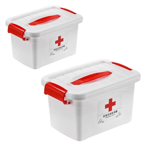 Medicine Storage Box Portable Medicine Storage Container Large Capacity ...