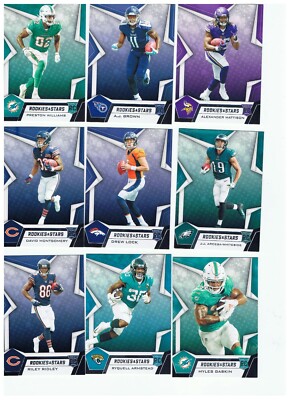 2019 PANINI ROOKIES & STARS NFL ROOKIE CARDS - YOU PICK THREE(3) YOU ...