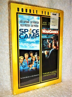 Space Camp/War Games (DVD, 2008) scifi Matthew Broderick Kate Capshaw w ...