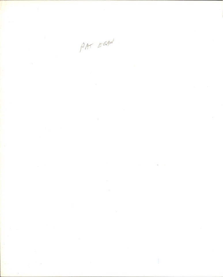 PF7 Original Photo PAT EGAN 1949-51 NEW YORK RANGERS NHL HOCKEY DEFENSE ...