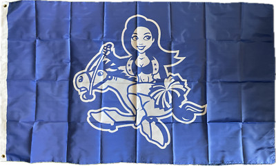 Dallas Cowboys Cheerleader Cowboy Joe Logo 3x5 Flag | eBay