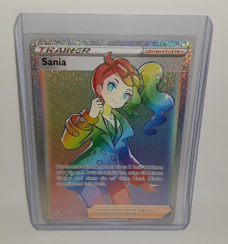 Pokémon - Einzelkarte - Clash der Rebellen - Sania 203/192 RAINBOW ...