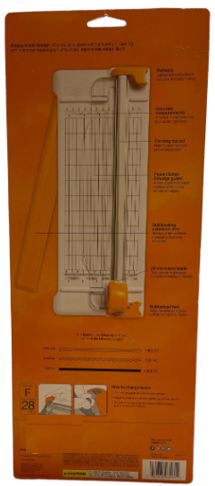 Fiskars Scrapbooking Portable Rotary Paper Trimmer 12"-28mm | eBay