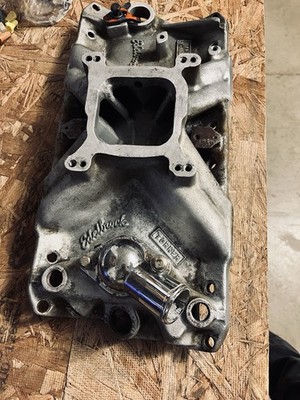EDELBROCK 2725 TORKER SBC 1955-1985 CHEVY 262-400CI Polished INTAKE ...